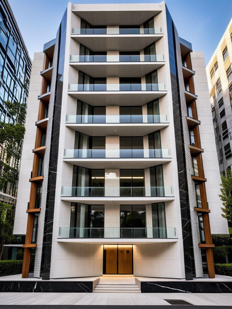 office-building in high-tech - ReRender AI